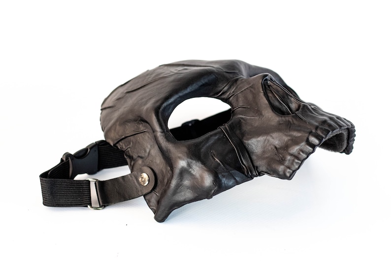 Skull Mask in Leatherette - Etsy