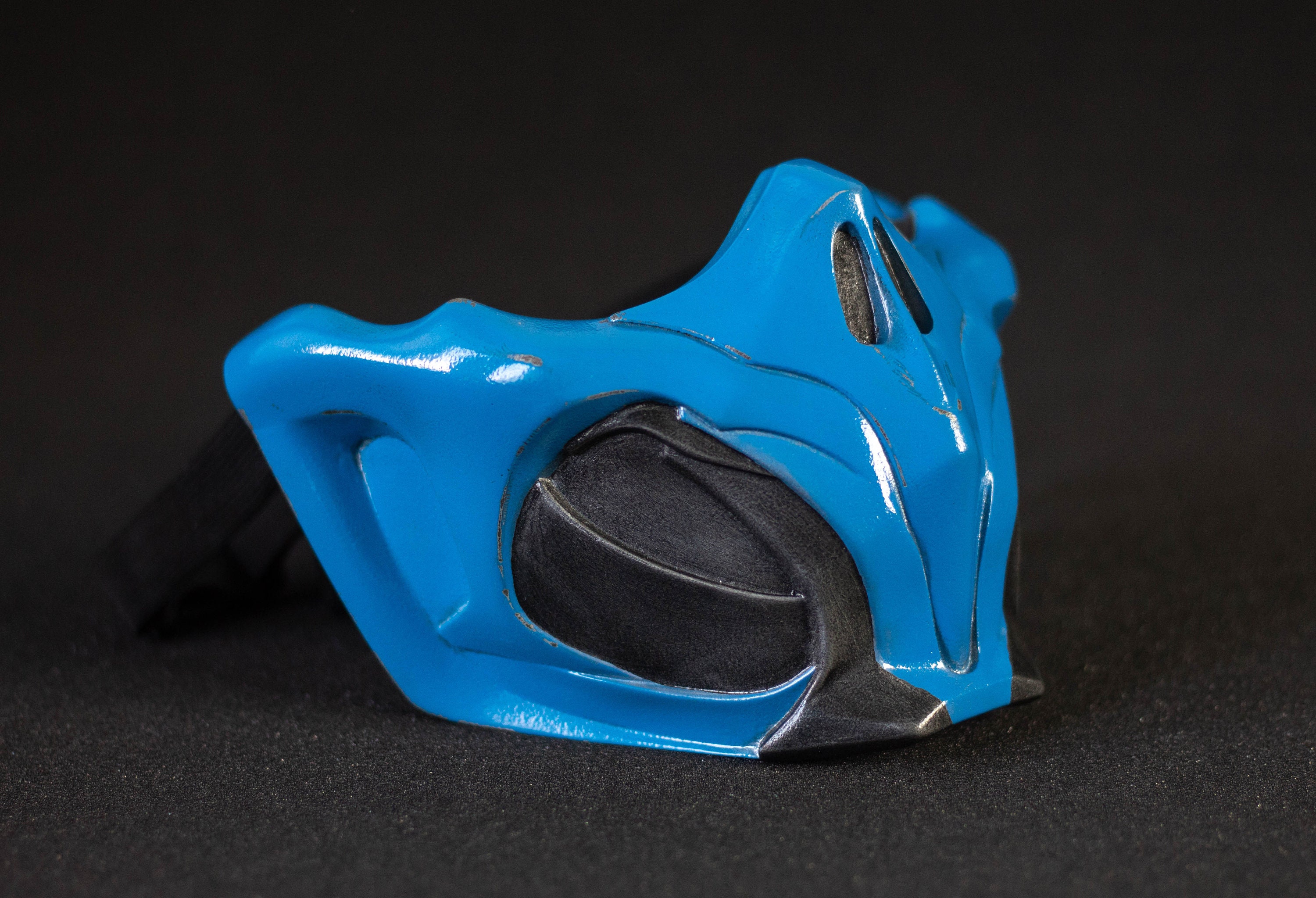 Scorpion mask Sub-Zero from Mortal Kombat 11 Fiery Grandmaster | Etsy