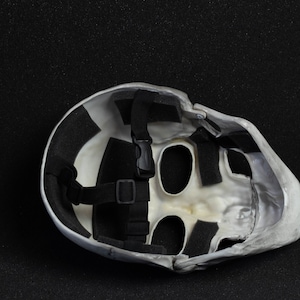 Human Skull Mask Full Face With Light White Bone Finish - Etsy