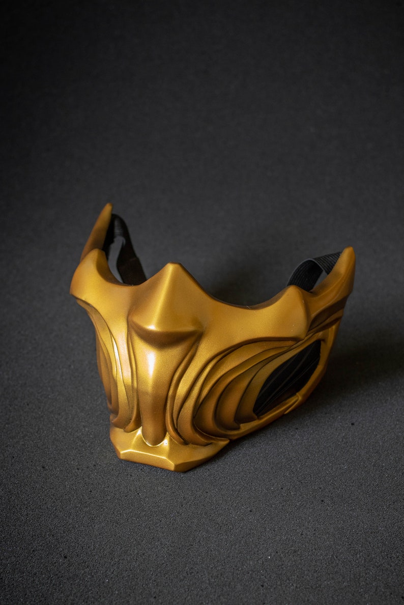 Scorpion Mask From Mortal Kombat 1 Replica for Cosplay - Etsy