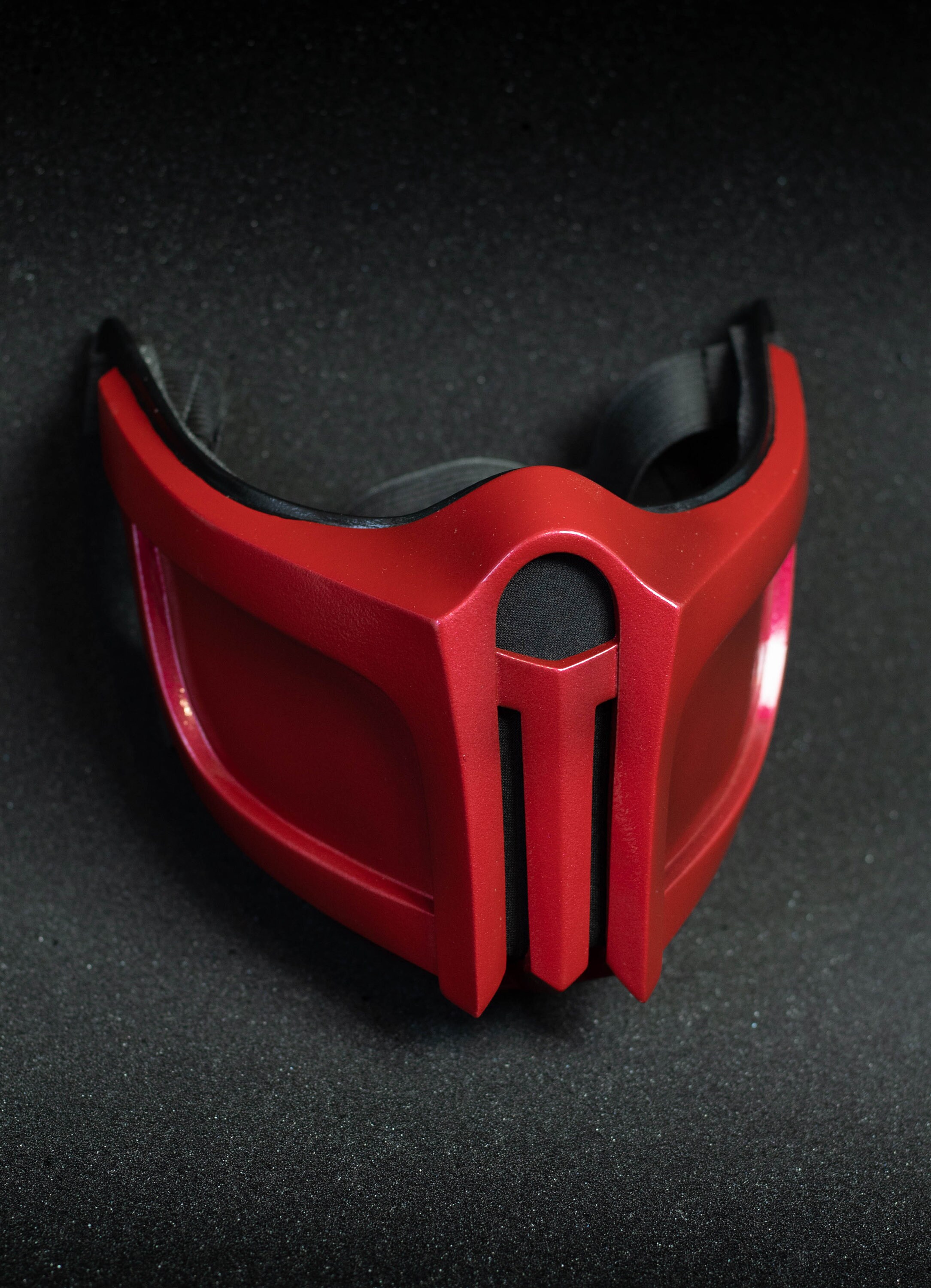 Scorpion Mask MK11 Crimson Scorpion Mortal Kombat 4 for | Etsy