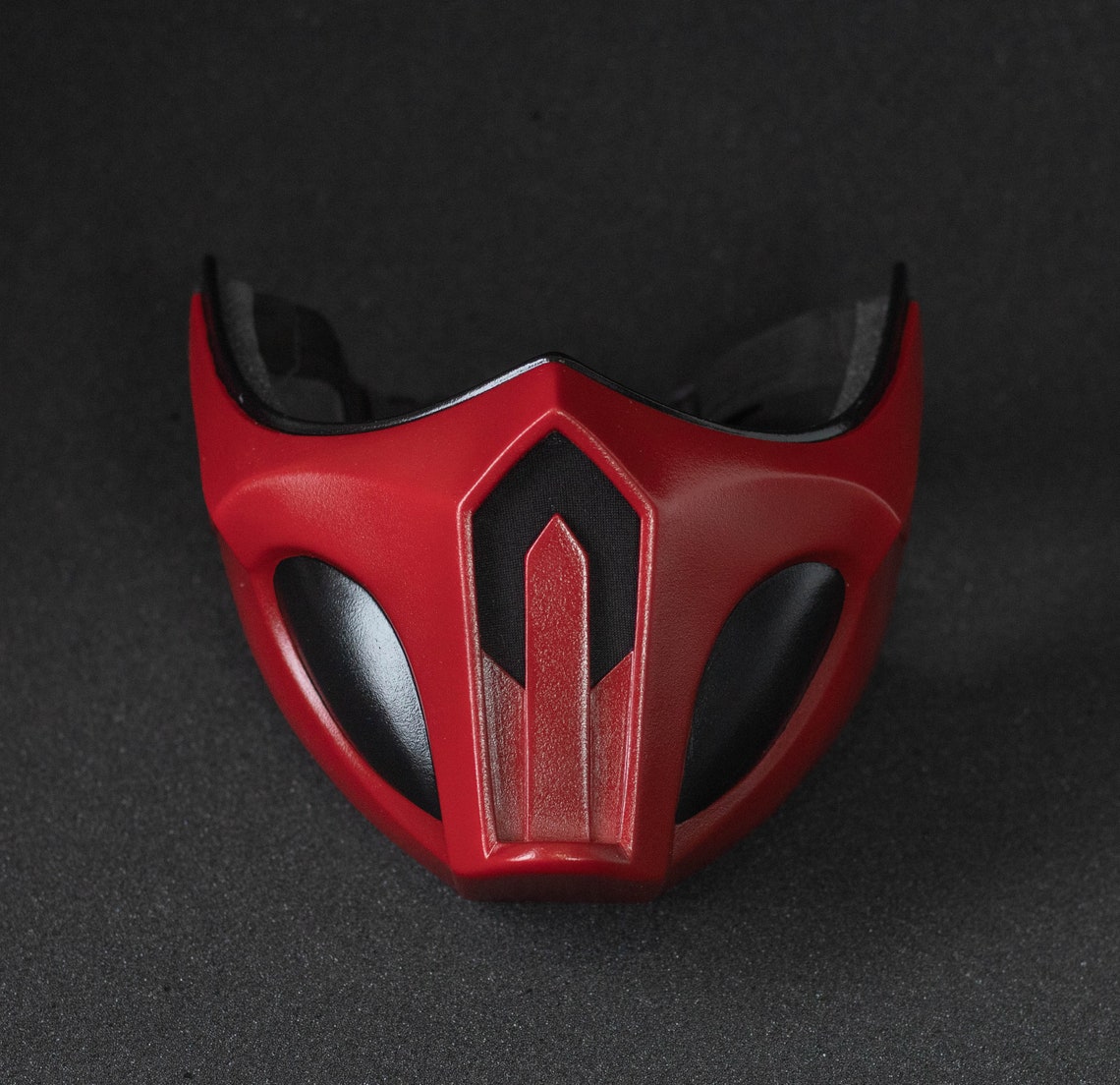 Scorpion mask Red Harumi's protector MK11 Mortal Kombat | Etsy