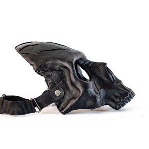 Skull Mask in Leatherette - Etsy