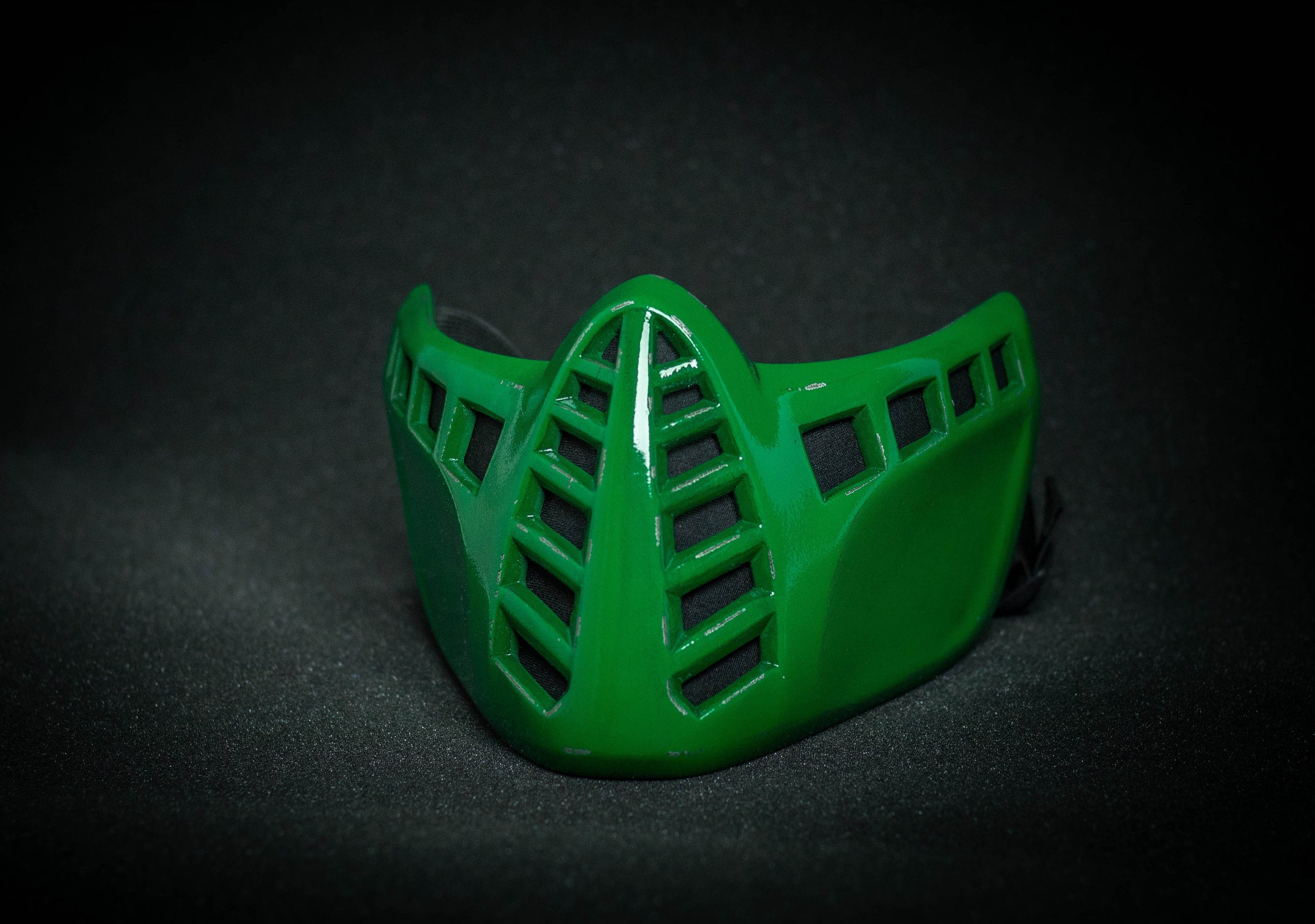 Scorpion mask Reptile style MK11 Classic for cosplay | Etsy