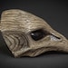 Bird Mask Halfmask Bone Shape - Etsy