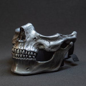 Skull Mask Lower Part Metal Shape - Etsy
