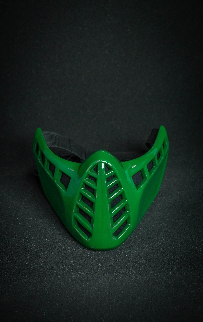 Scorpion Mask Reptile Style MK11 Classic for Cosplay | Etsy