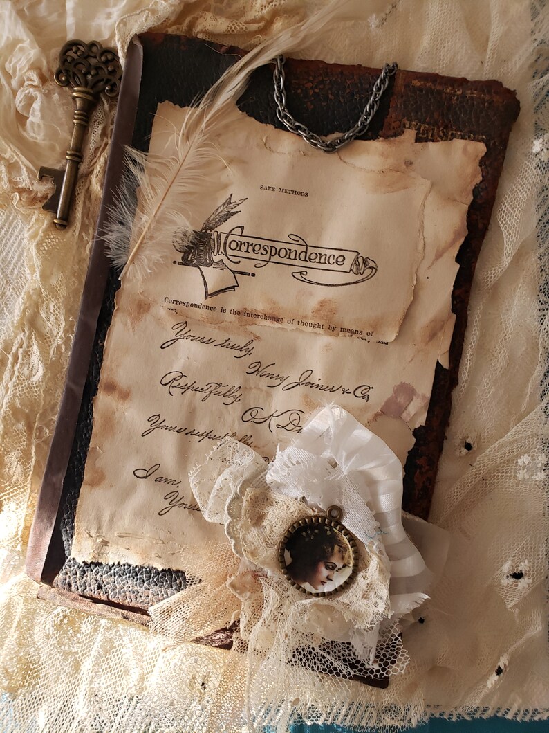 Vintage Book Collage - Etsy