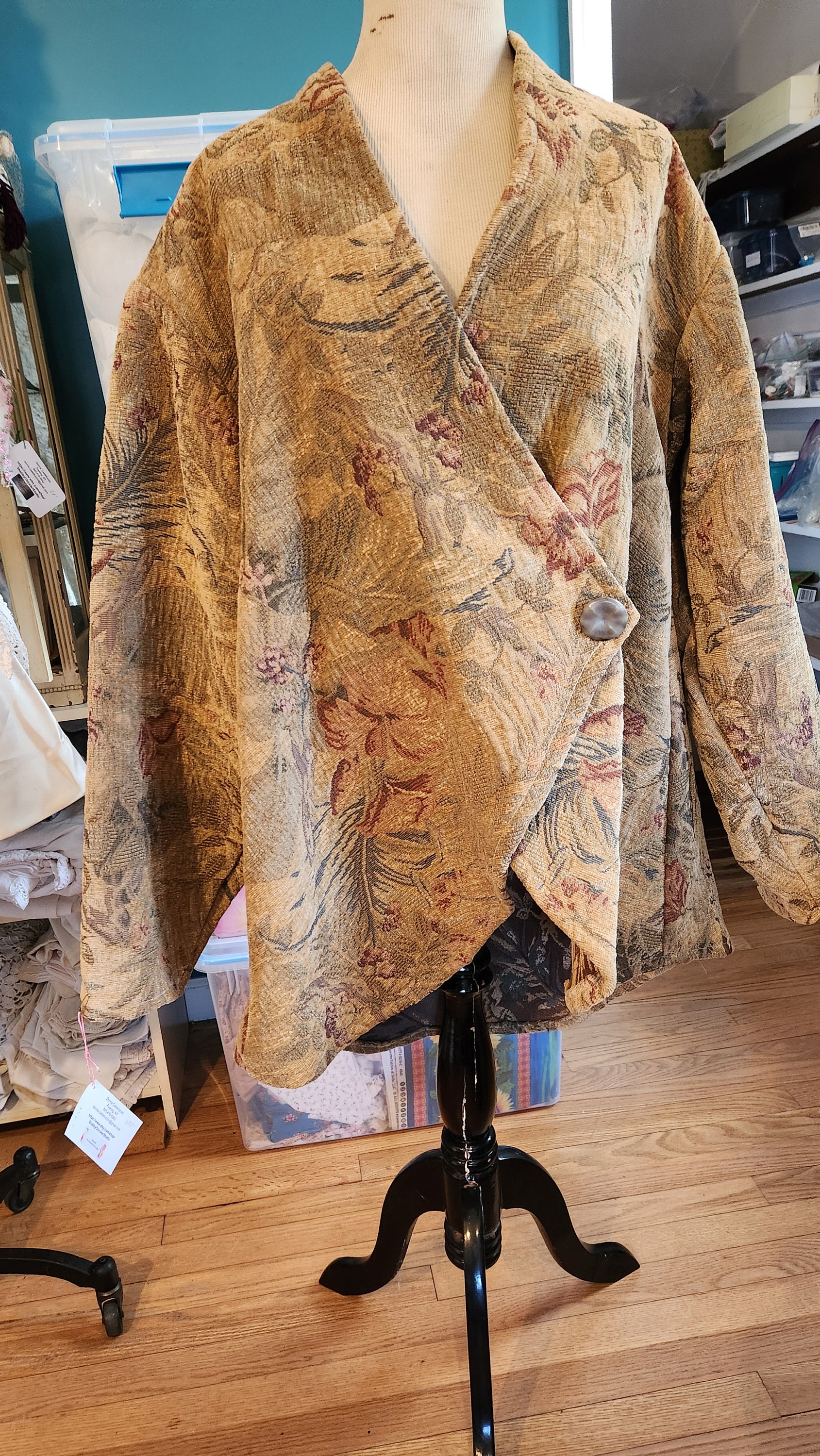 Tapestry Coat - Etsy