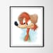 Splash Mountain Brer Fox Print Wall Decor Disney Art - Etsy