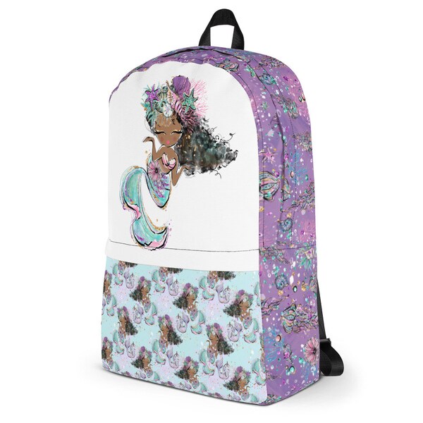 Mermaid Backpack - Etsy