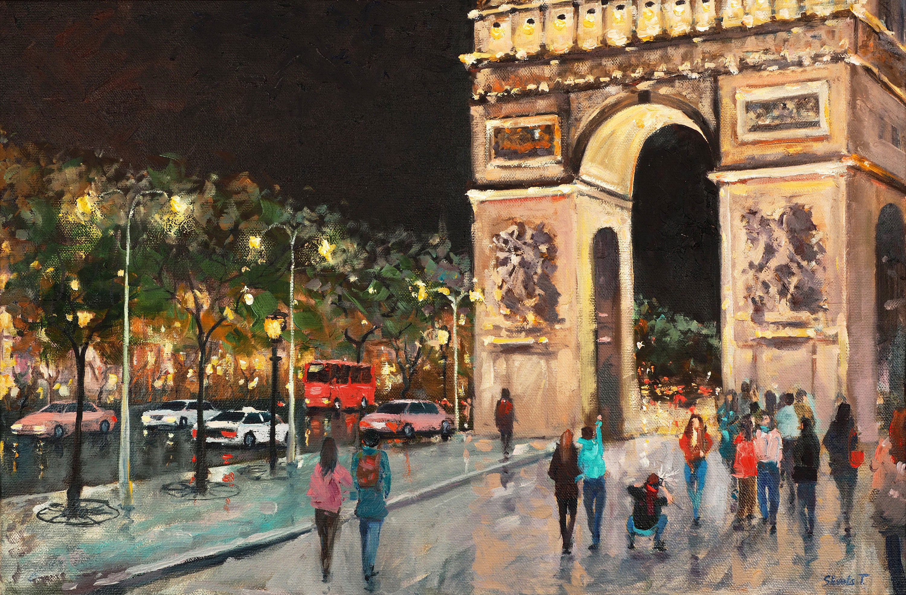 Famous Paris Paintings