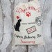 Personalised Santa Paws Christmas Sack Pet Name Gift Present Dog Cat ...