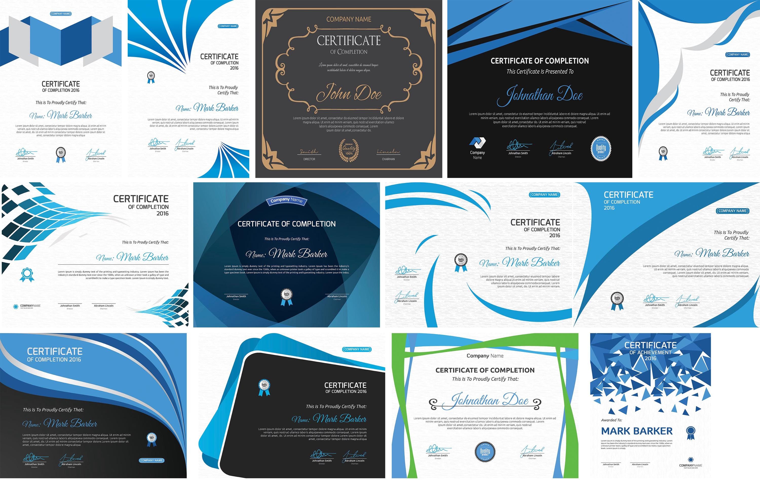 Editable Training Certificate Template for Estheticians & Lash Artists ...