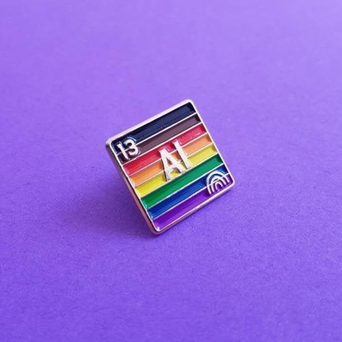 Ally Pride Badge allyship Enamel Pins Soft Enamel Queer - Etsy