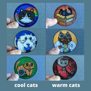 Cats in STEM Sticker Pack Famous Science Kitties LGBT Pride Inclus - Etsy