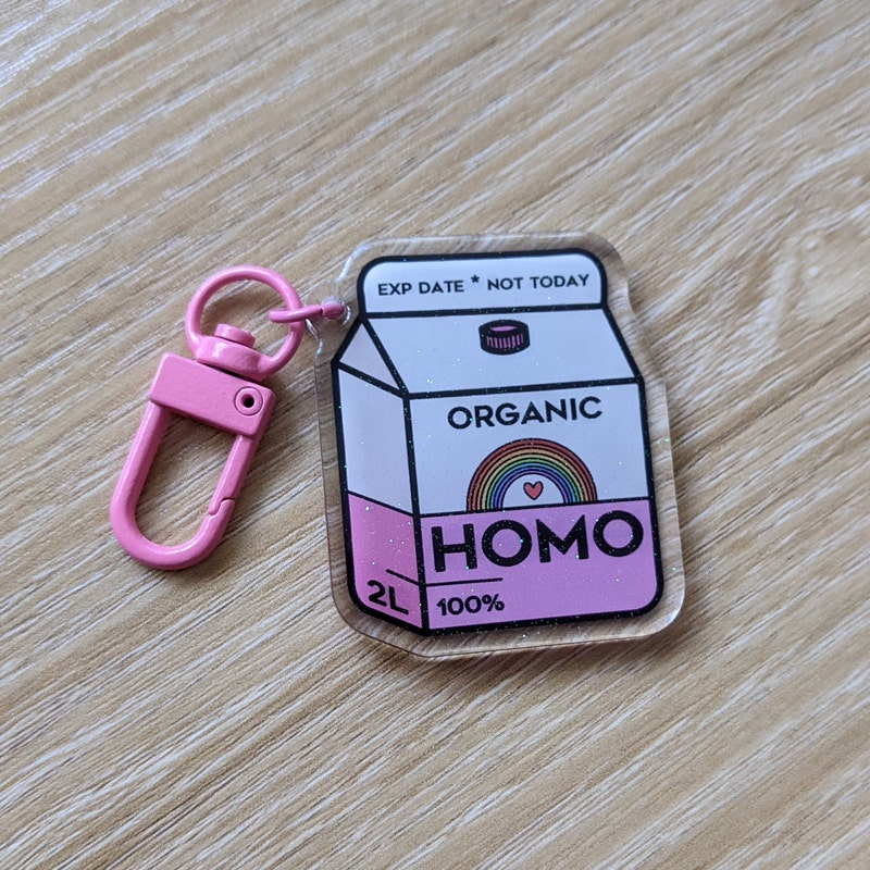 Lgbt Keychain - Etsy