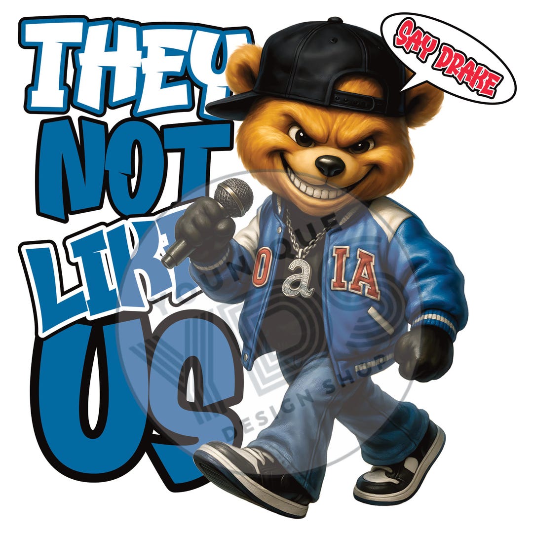 Kendrick Lamar Teddy Bear PNG: Super Bowl Hip-hop Clipart (300 Dpi) - Etsy