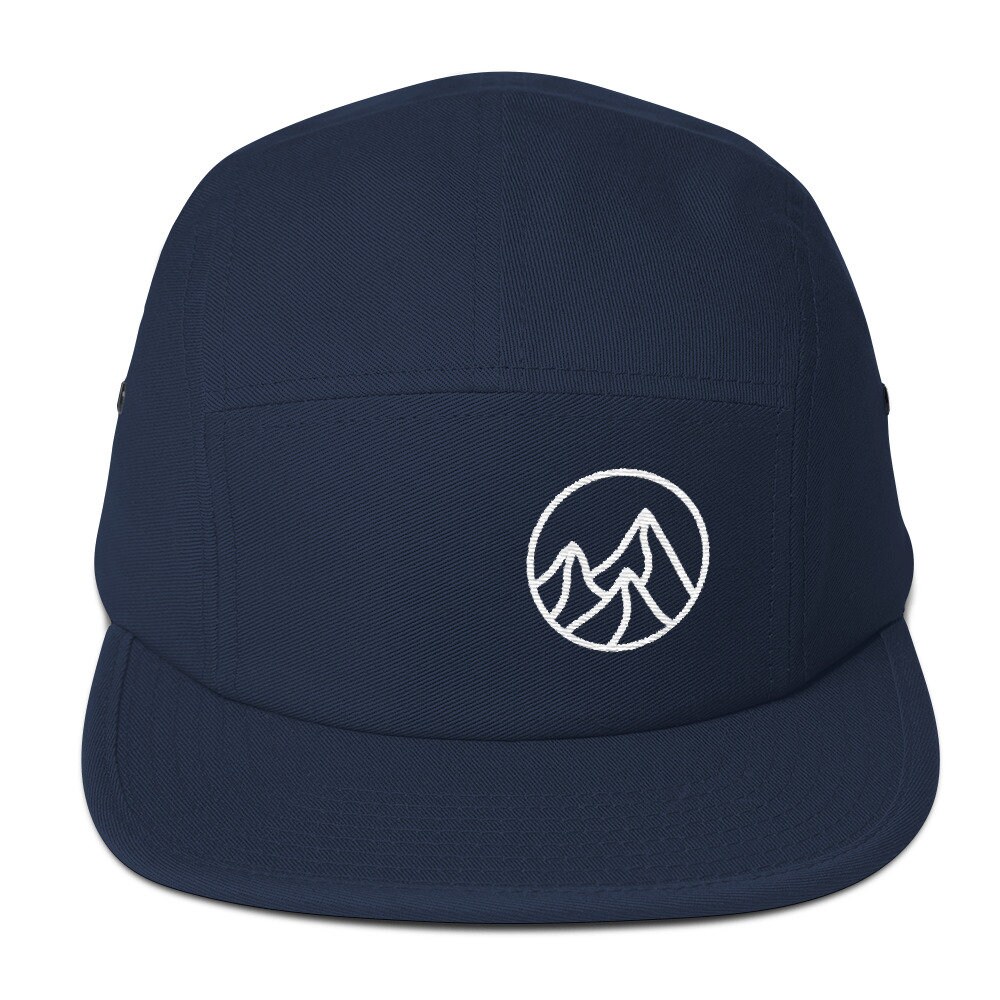 Sombrero de arte de montaña montañas planas montañas | Etsy