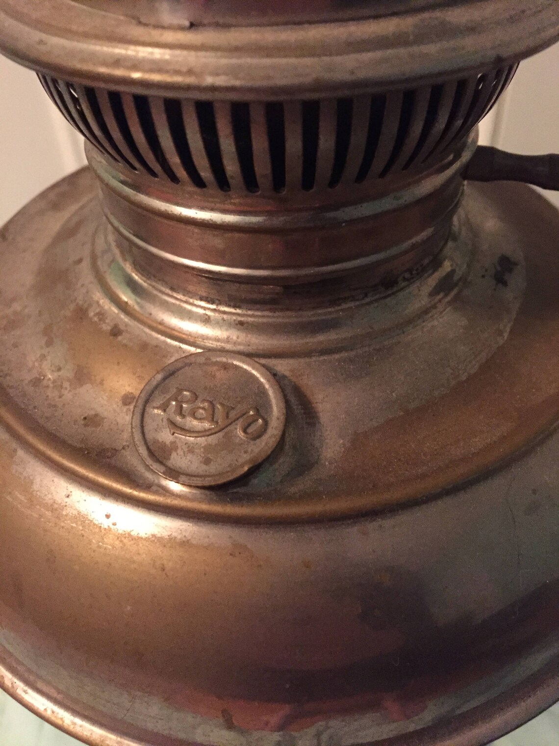 Vintage Rayo Oil Lamp Base - Converted Electric - Etsy