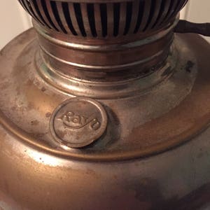 Vintage Rayo Oil Lamp Base - Converted Electric - Etsy