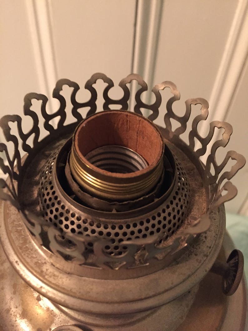 Vintage Rayo Oil Lamp Base - Converted Electric - Etsy