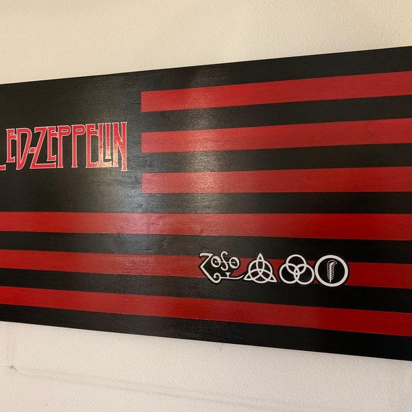 Led Zeppelin Flag - Etsy