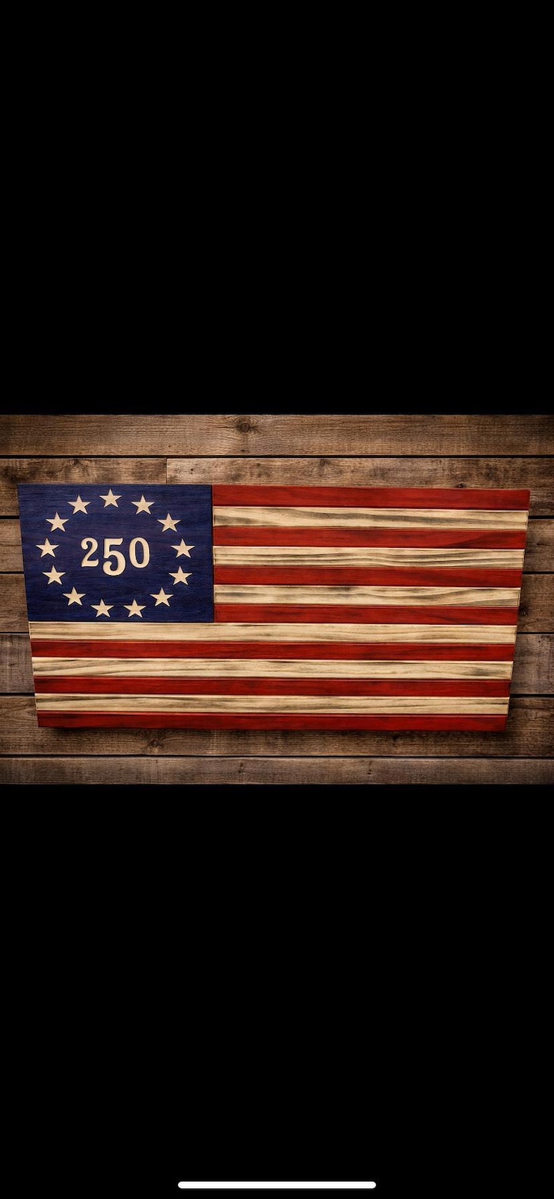 America's 250th Anniversary Flag - Etsy