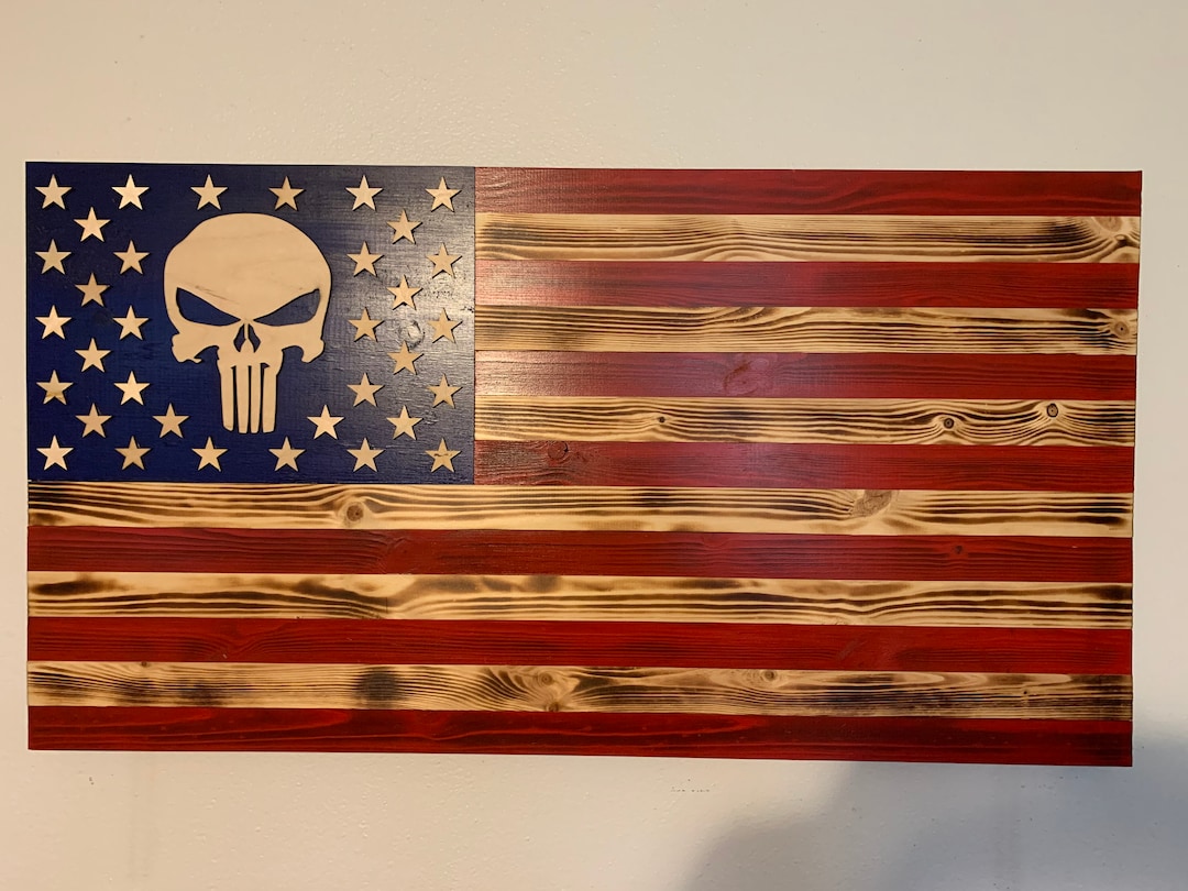 Punisher Flag - Etsy