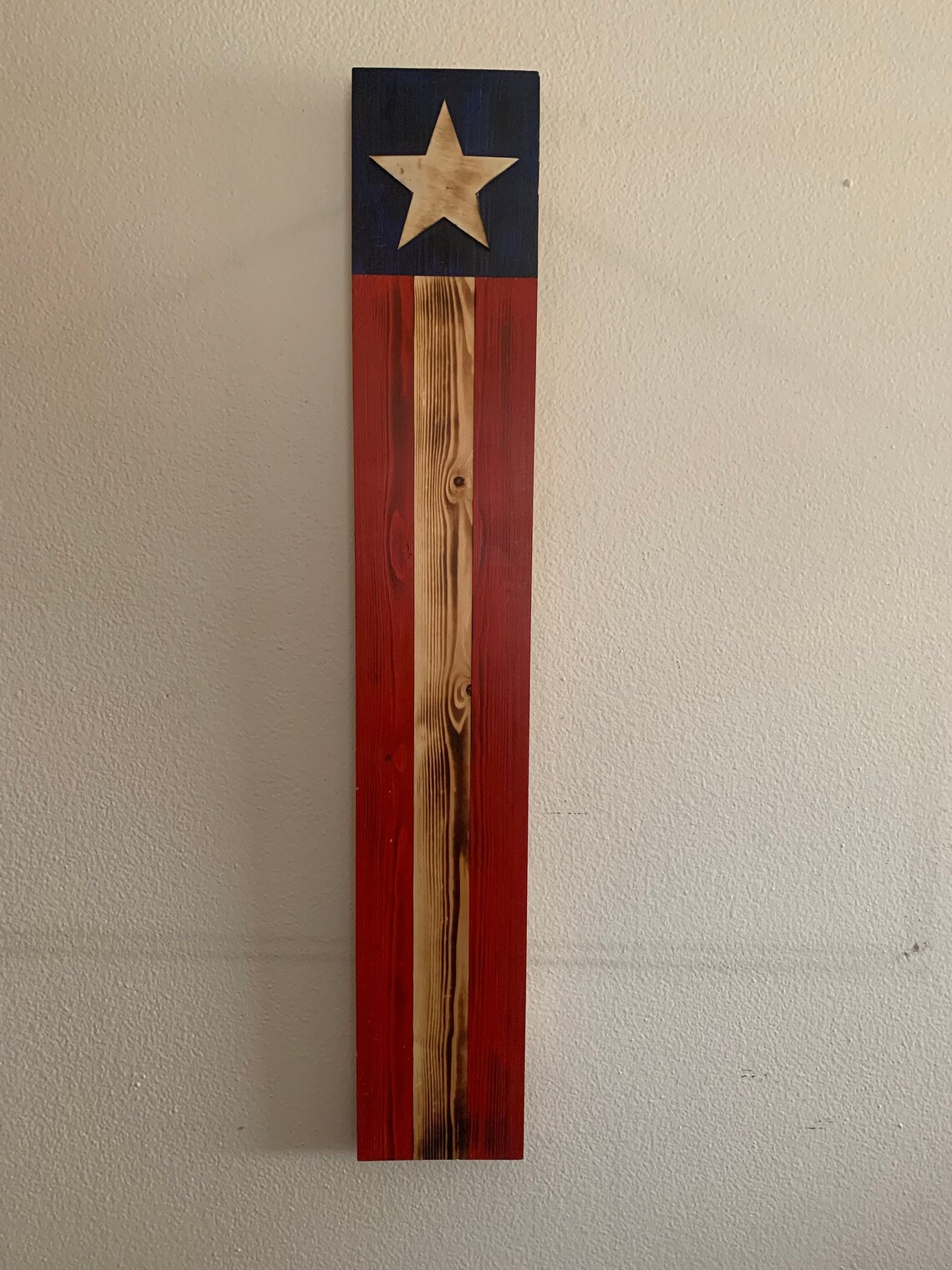 Patriotic Address Sign, Address Sign, Red White and Blue Address Sign ...