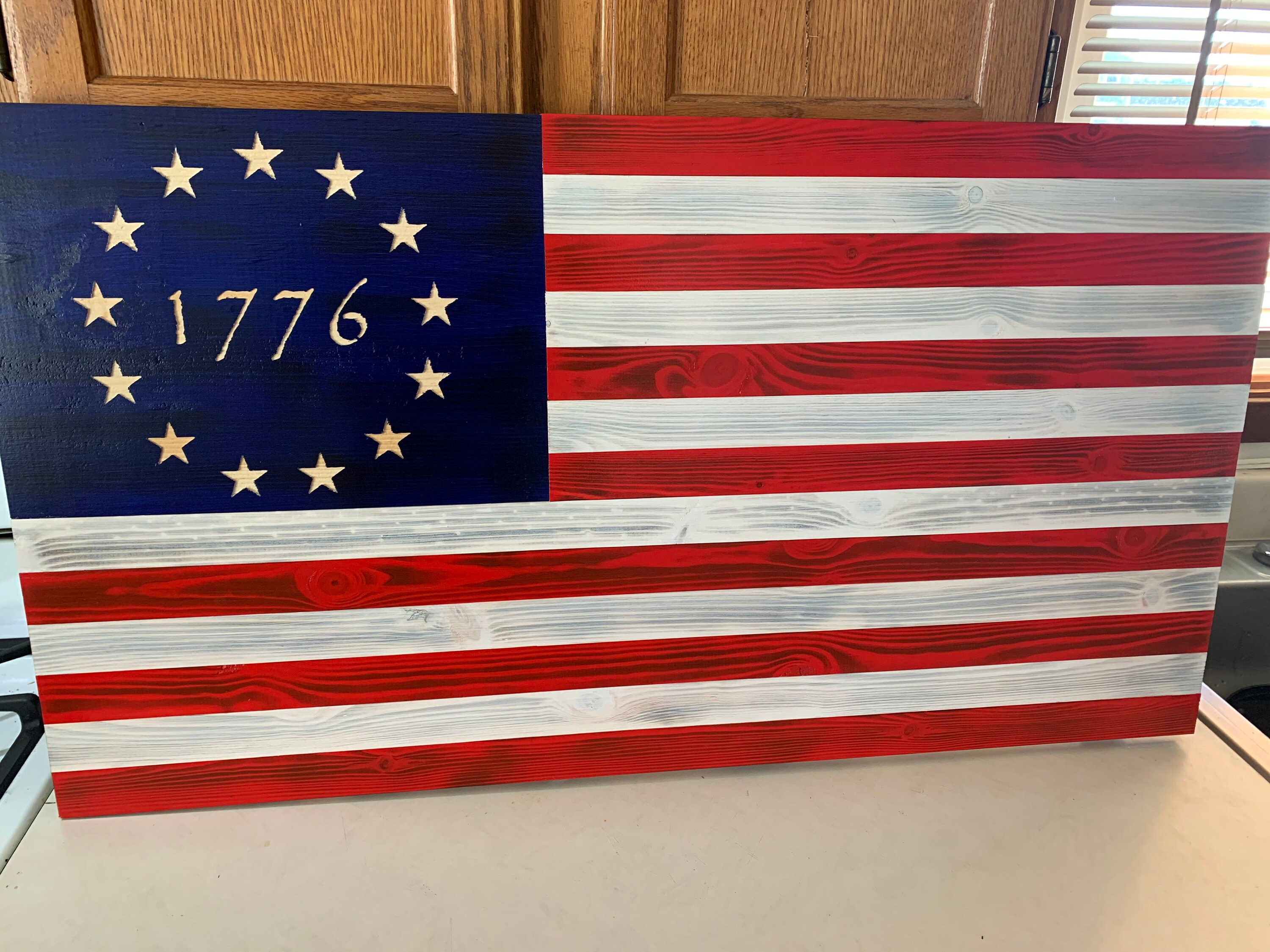 1776 Flag, Custom Flags, Wooden Flags, Patriotic Flags - Etsy