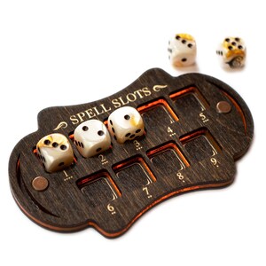 STRATA STRIKE Dnd 5e Spell Slot Tracker Spell Slot Counter Kona and ...