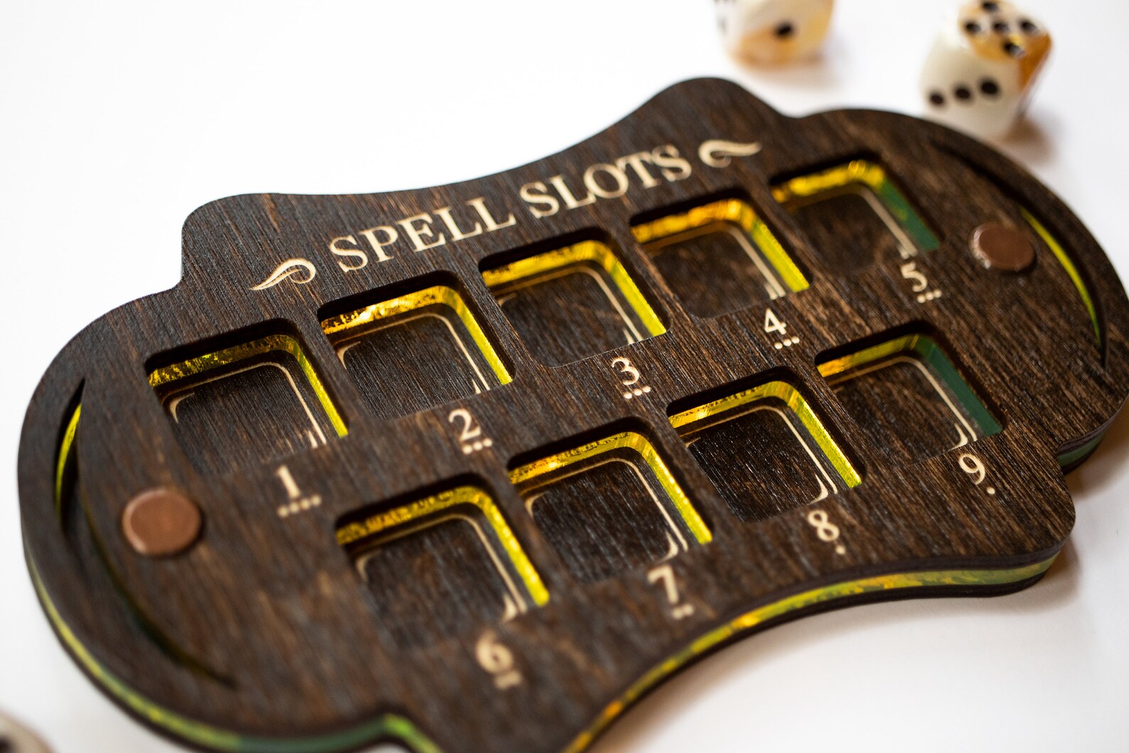 STRATA STRIKE Dnd 5e Spell Slot Tracker Spell Slot Counter - Etsy