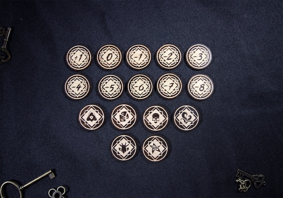 STRATA STRIKE Arkham Horror LCG Chaos Tokens - Etsy UK