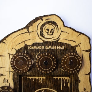 STRATA STRIKE | Zombie Commander Command Zone Tray With Dial Counters ...