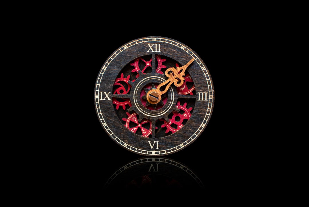 STRATA STRIKE | Elder Sign Clock | Red Gears - Etsy