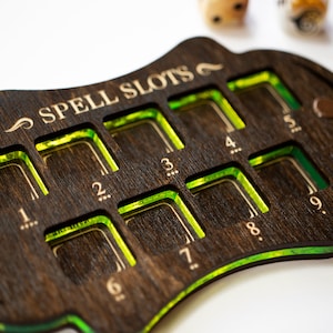 STRATA STRIKE Dnd 5e Spell Slot Tracker Spell Slot Counter Kona and ...