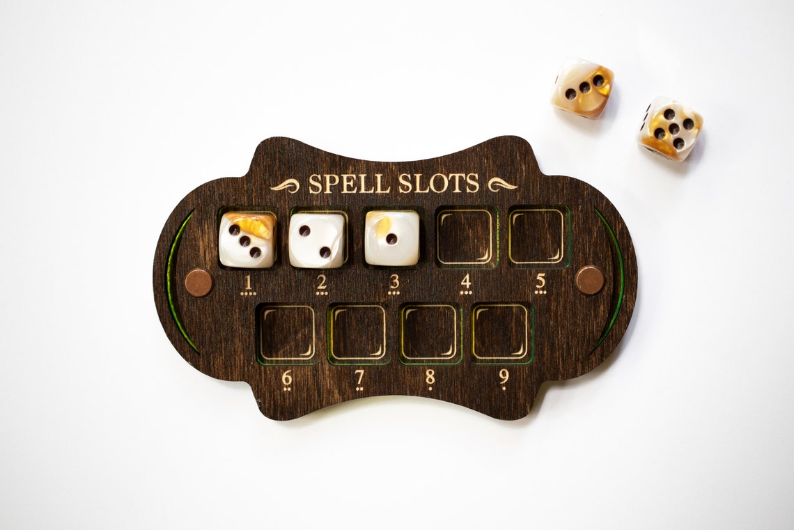 STRATA STRIKE Dnd 5e Spell Slot Tracker Spell Slot Counter - Etsy