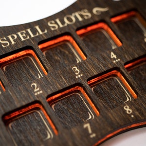 STRATA STRIKE Dnd 5e Spell Slot Tracker Spell Slot Counter Kona and ...