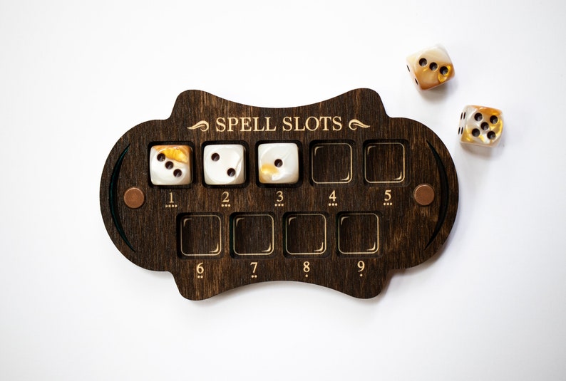 STRATA STRIKE Dnd 5e Spell Slot Tracker Spell Slot Counter - Etsy