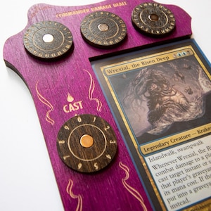 STRATA STRIKE | Commander Command Zone Tray With Dial Counters - MTG ...
