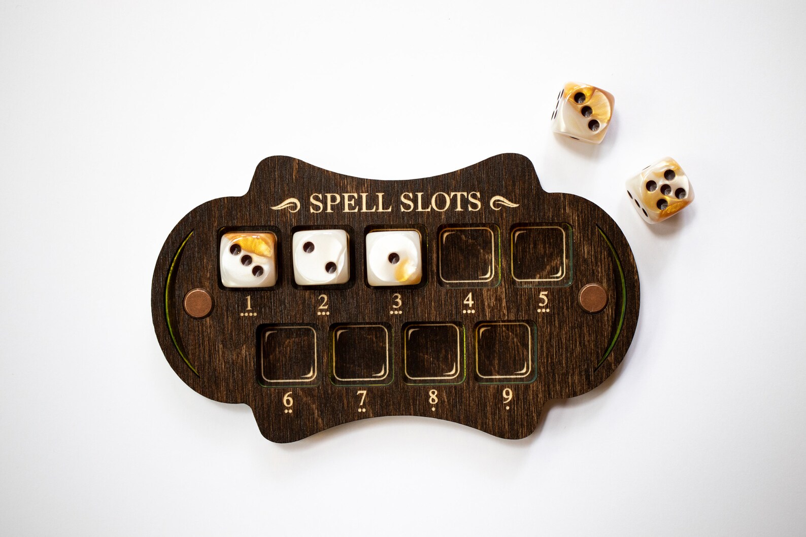 STRATA STRIKE Dnd 5e Spell Slot Tracker Spell Slot Counter - Etsy