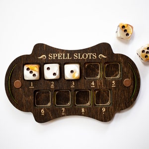 STRATA STRIKE Dnd 5e Spell Slot Tracker Spell Slot Counter Kona and ...