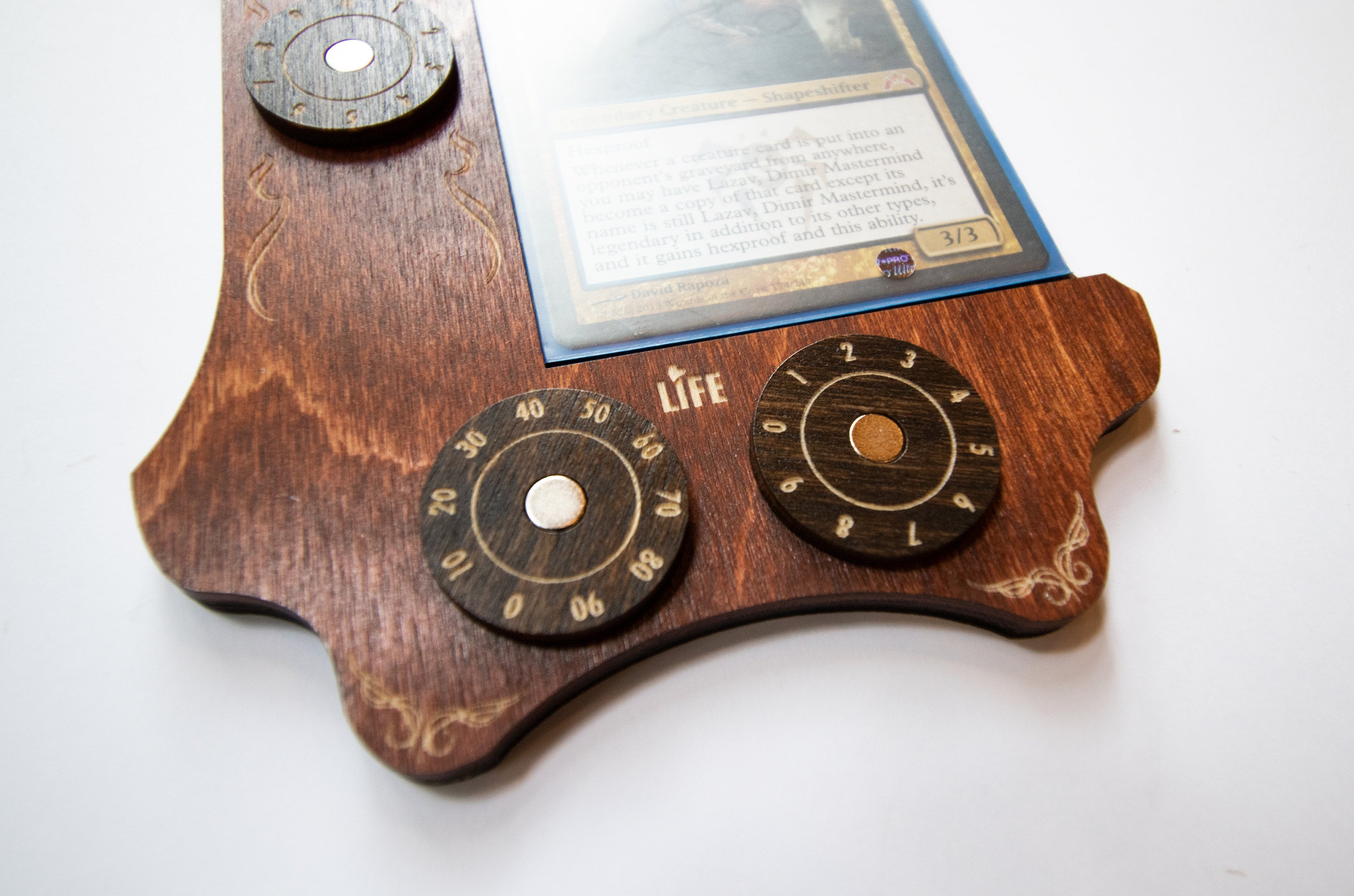 STRATA STRIKE Commander Command Zone Tray With Dial Counters - Etsy