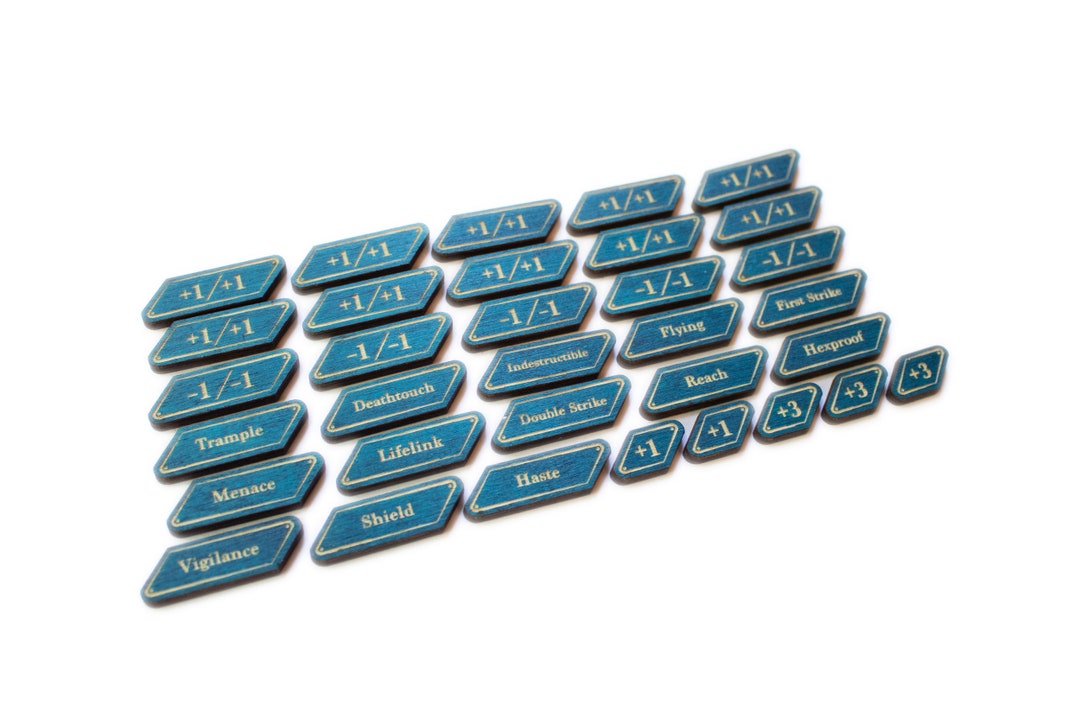 STRATA STRIKE | 33 Token Counters - MTG Magic the Gathering Compatible ...