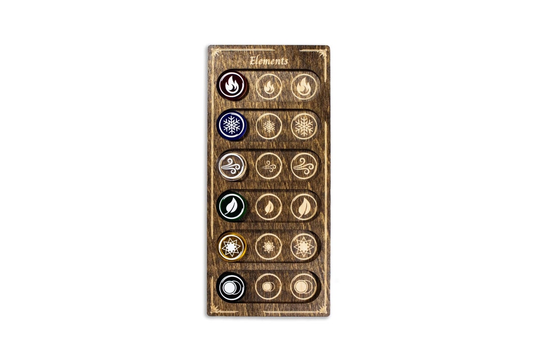 STRATA STRIKE | Gloomhaven Compatible Element Tracker - Kona - Etsy