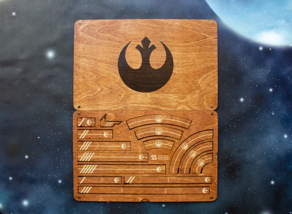 Board Games X-Wing Miniatures Template Tray 2.0 Imperial Edition Games ...