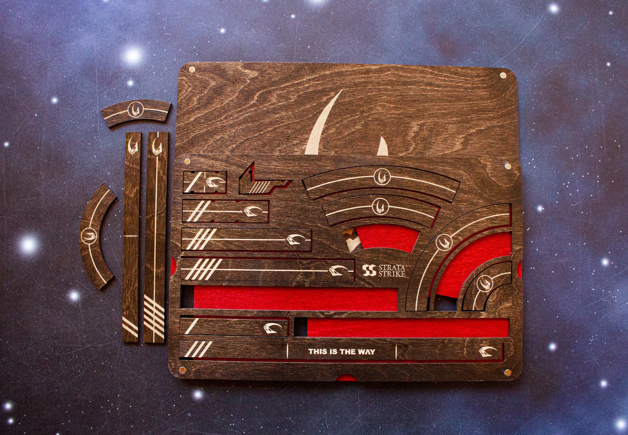 STRATA STRIKE X-wing Miniatures Template Tray Mudhorn - Etsy