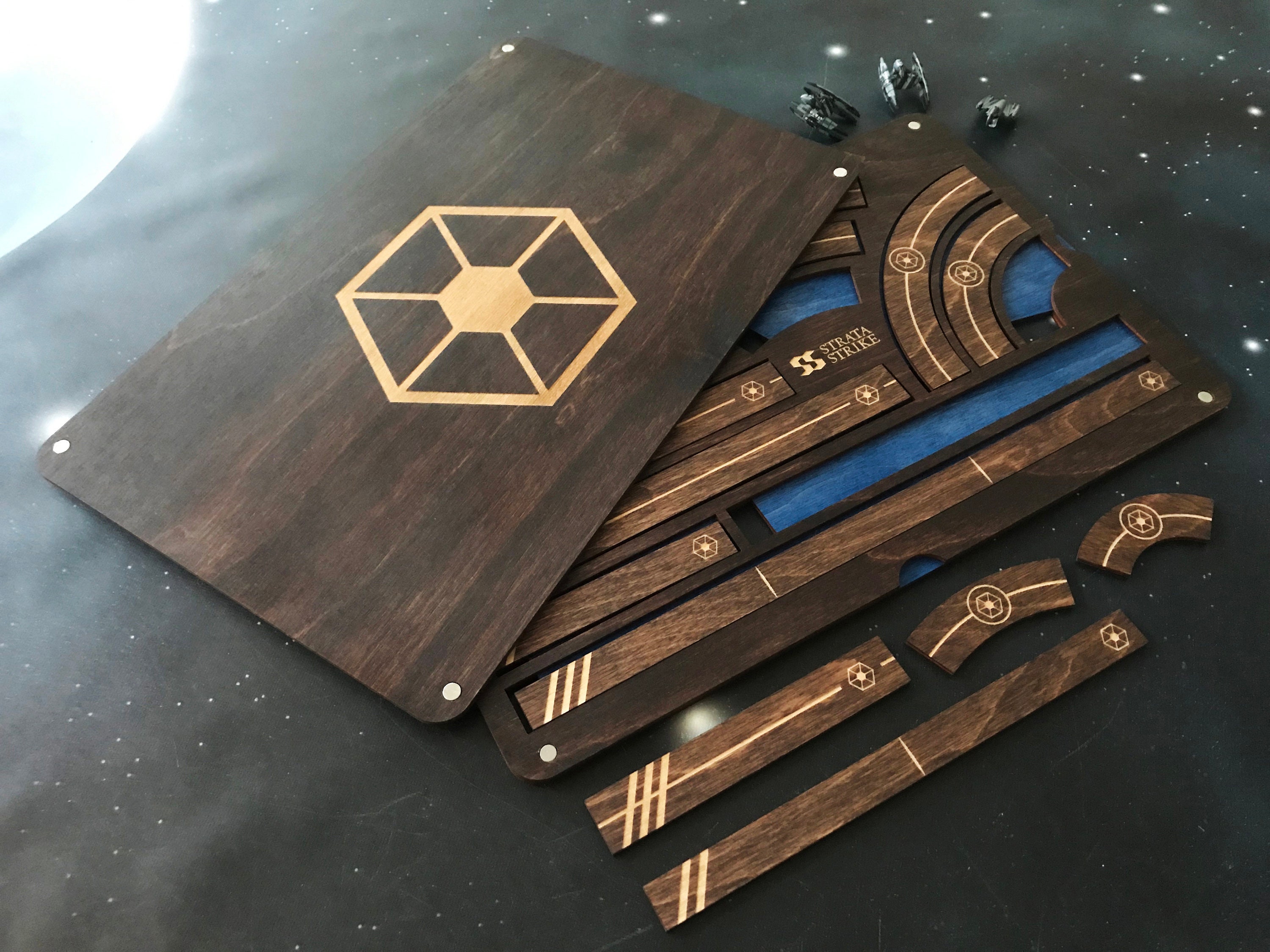 STRATA STRIKE X-wing Miniatures Template Tray 2.0 - Etsy Singapore