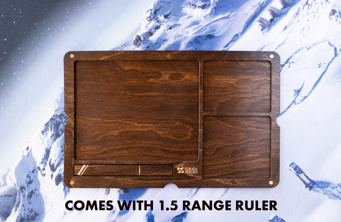 STRATA STRIKE X-wing Scenario Token Tray & 1.5 Range Ruler - Etsy